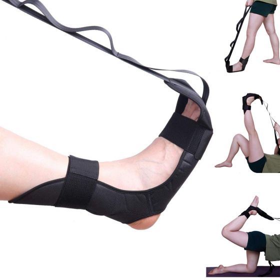 Yoga Stretch Strap Stretching Belt Foot Drop Stroke for Ballet, Taekwo ...